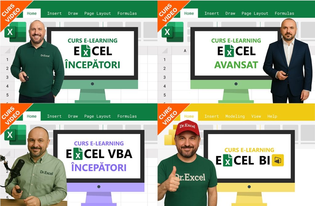 Dr.Excel | Traininguri Excel profesionale