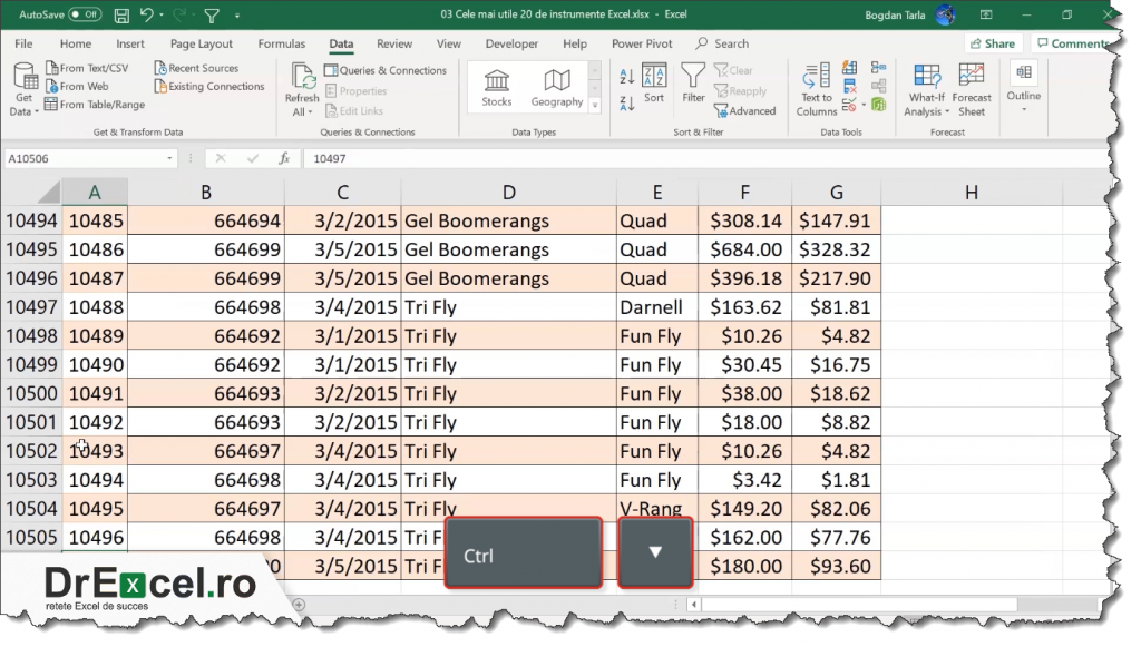 Cele mai utile tehnici Excel pentru avansați (cu video) - Dr.Excel ...