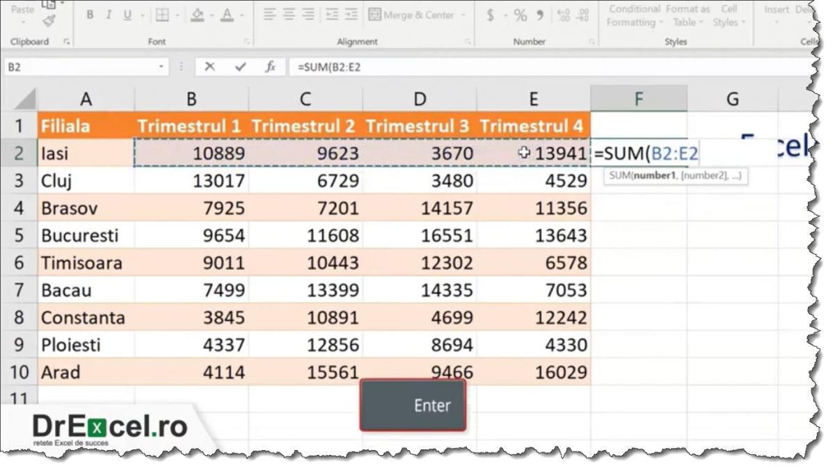 Cele mai utile formule Excel pentru începători (cu video) - Dr.Excel ...