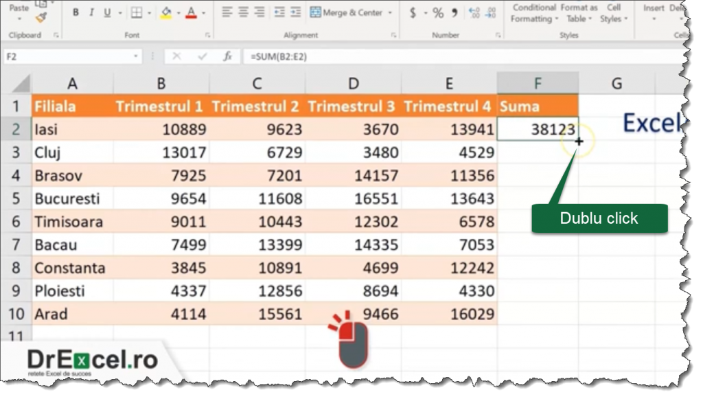 Cele mai utile formule Excel pentru începători (cu video) - Dr.Excel ...
