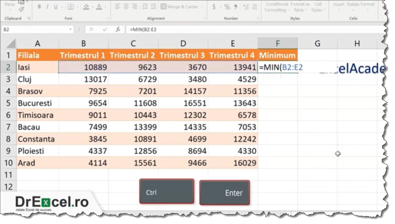 Cele mai utile formule Excel pentru începători (cu video) - Dr.Excel ...