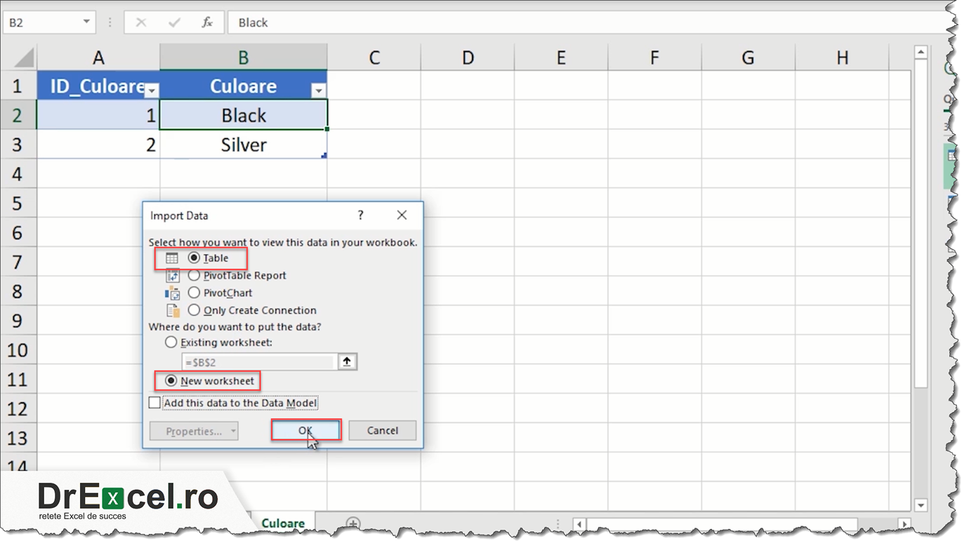 Combinarea tabelelor (Merge Queries) - Dr.Excel - Servicii profesionale ...