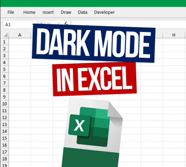 Cum Schimbi Interfața Excel-ului în Modul Întunecat - Dr.Excel ...